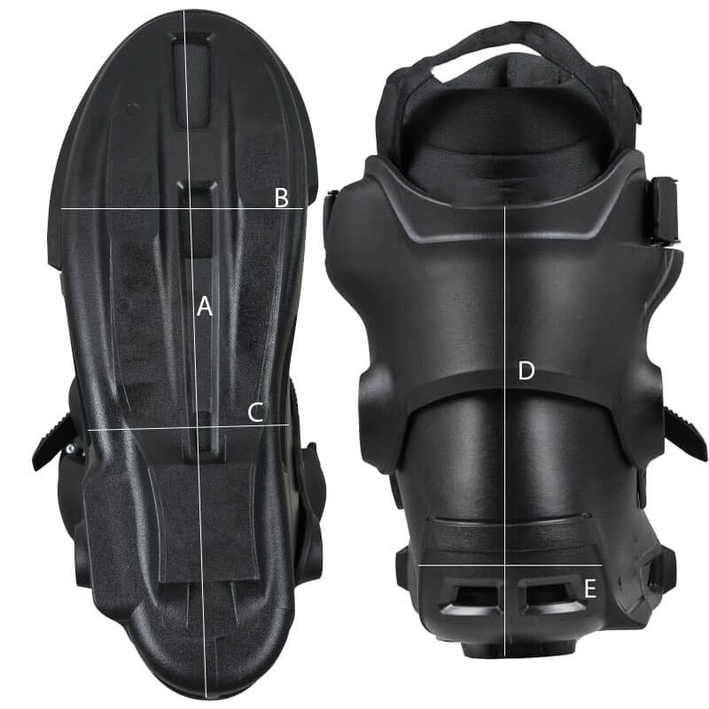 Popular Skate Shell Sizing – Inlinex