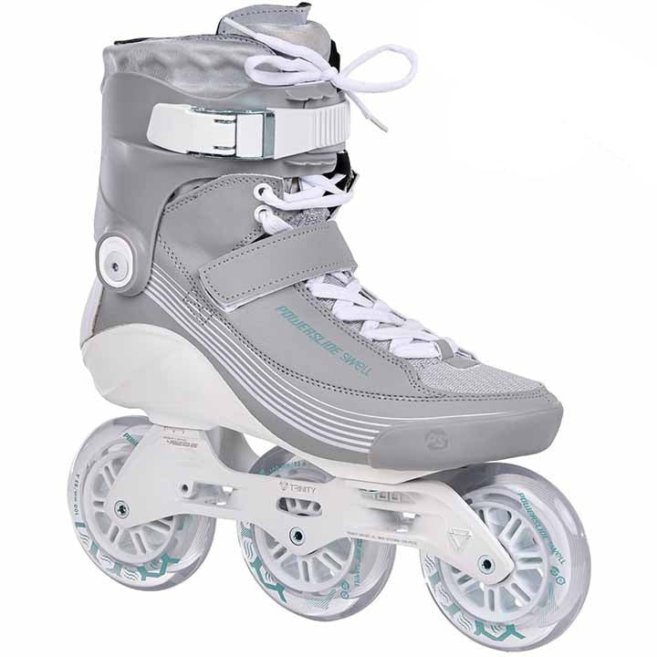 🔥🔥🔥Powerslide Swell Glacier Lake 100 - 3D Adapt Skate | Inlinex