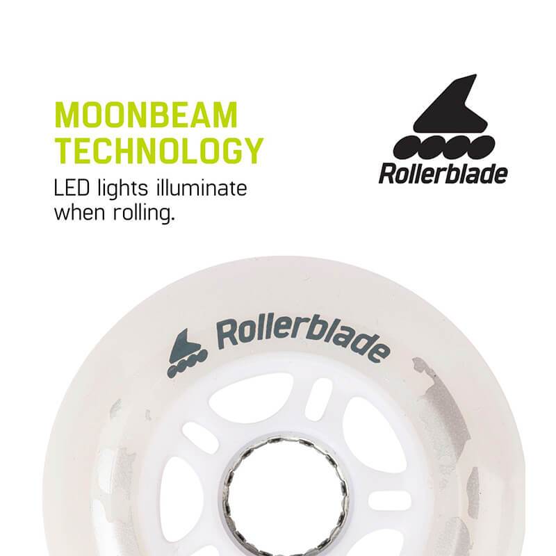 Rollerblade Moonbeams LED 80mm Wheels | Inlinex