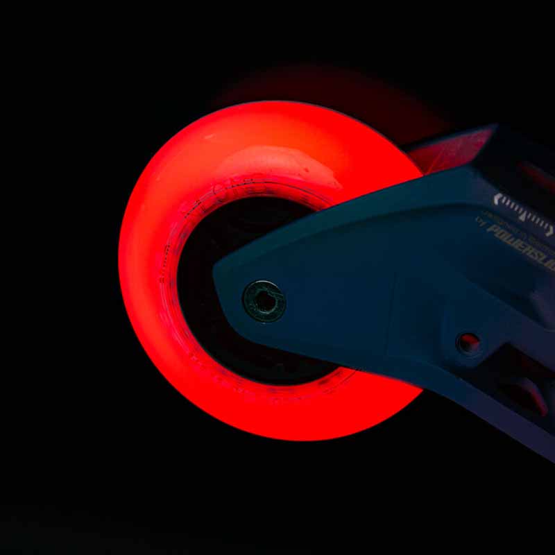 Powerslide Neons 90mm LED Wheels | Inlinex
