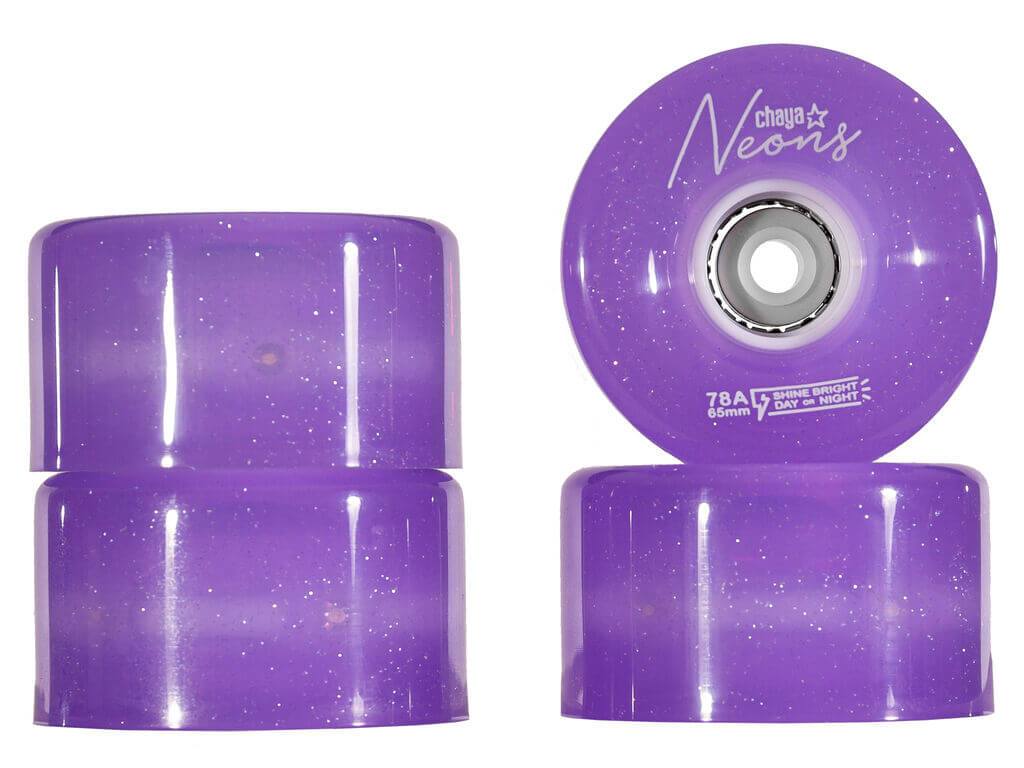 Chaya LED 65mm Quad Wheels | Inlinex