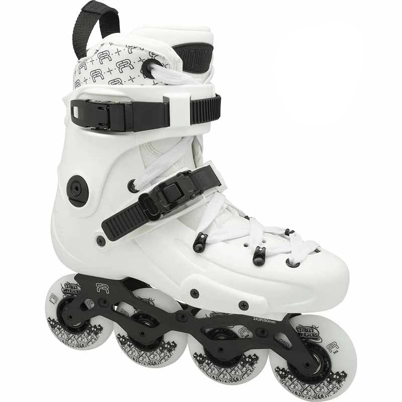 FR1 80 Intuition V3 White Skates | Inlinex
