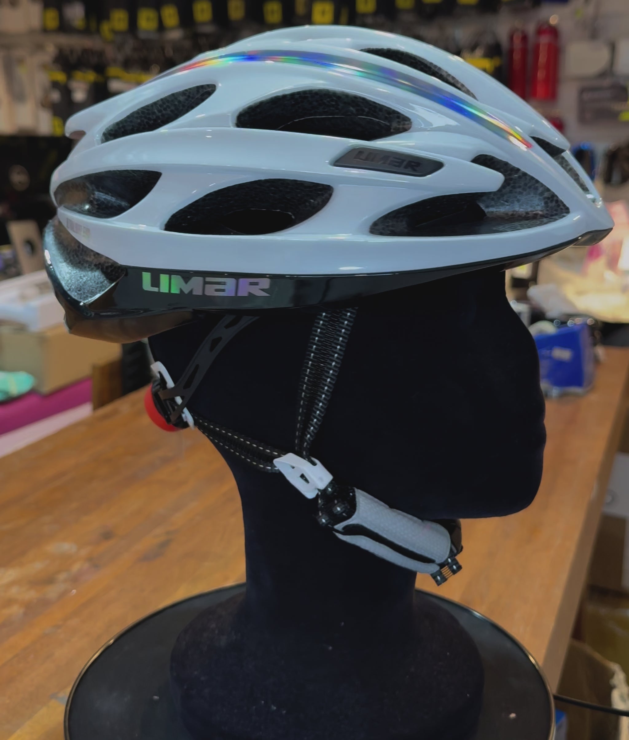 Limar Ultralight Evo White Helmet | Inlinex