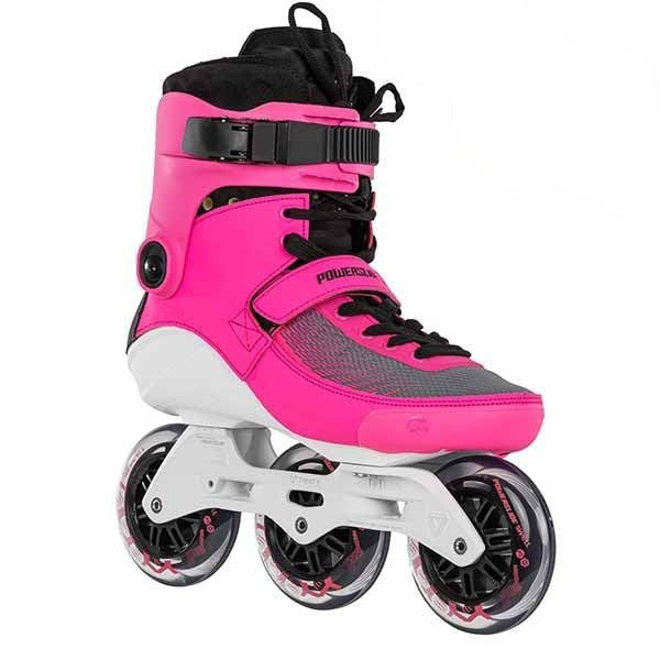 🔥🔥🔥Powerslide Swell Electric Pink 100 - 3D Adapt Skates | Inlinex